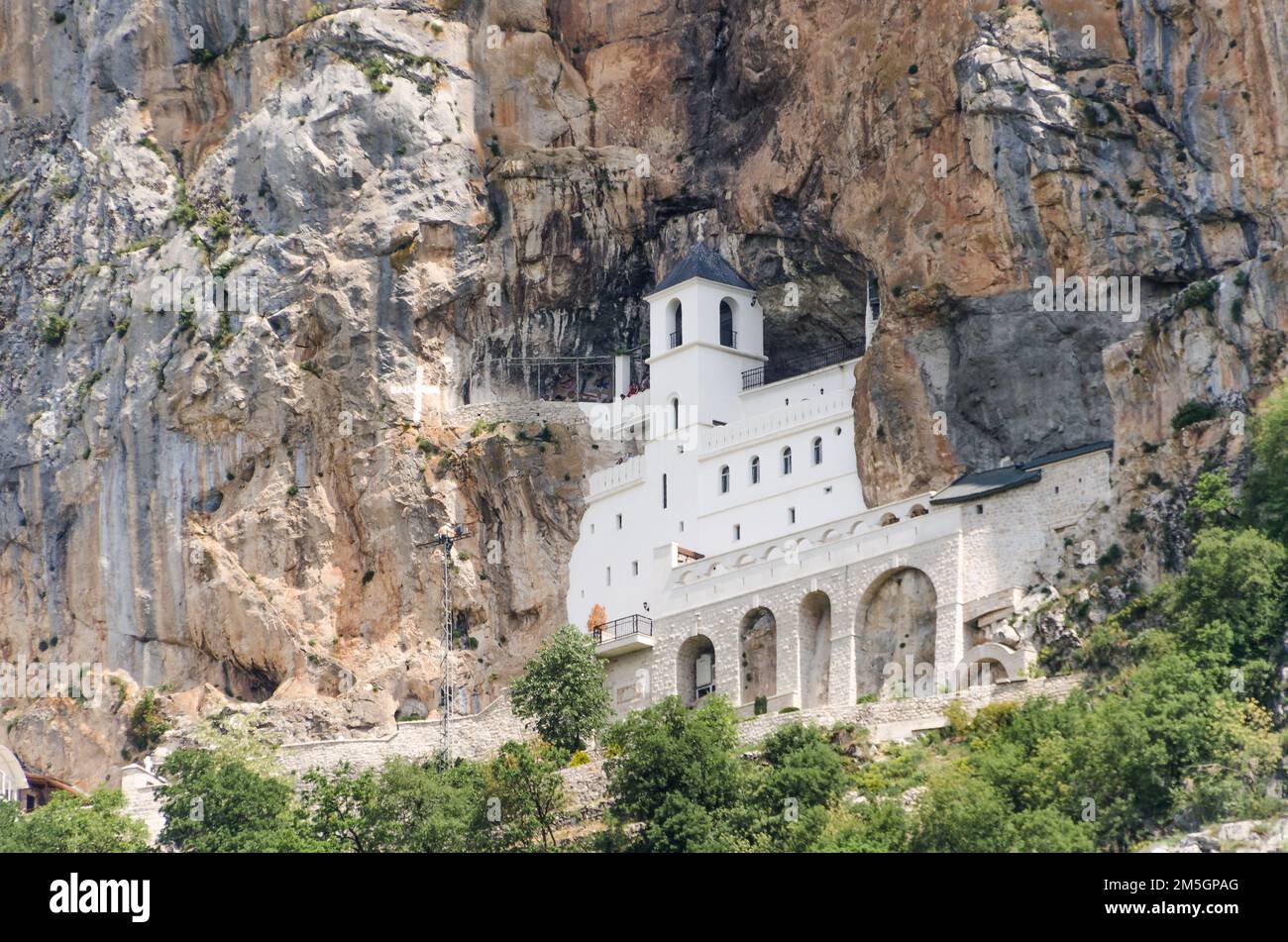 Ostrog Monastery, Montenegro Stock Photo - Alamy