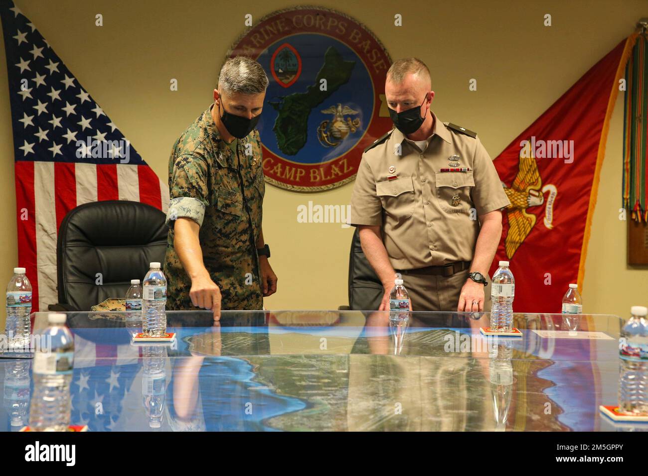 U.S. Marine Corps Col. Christopher Bopp, the commanding officer of ...