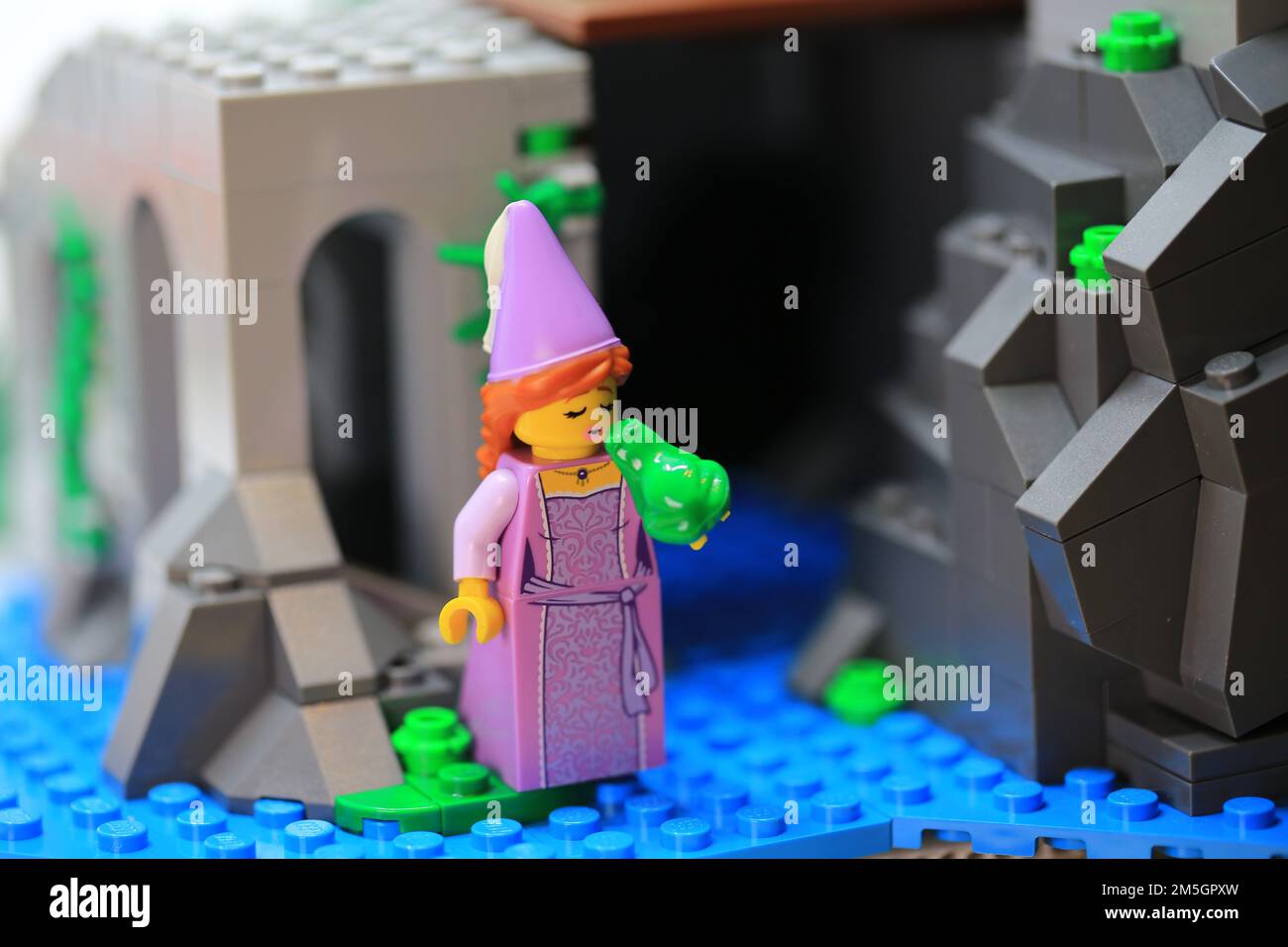 Hong Kong - December 25 2022: people dressing like medieval people and ...