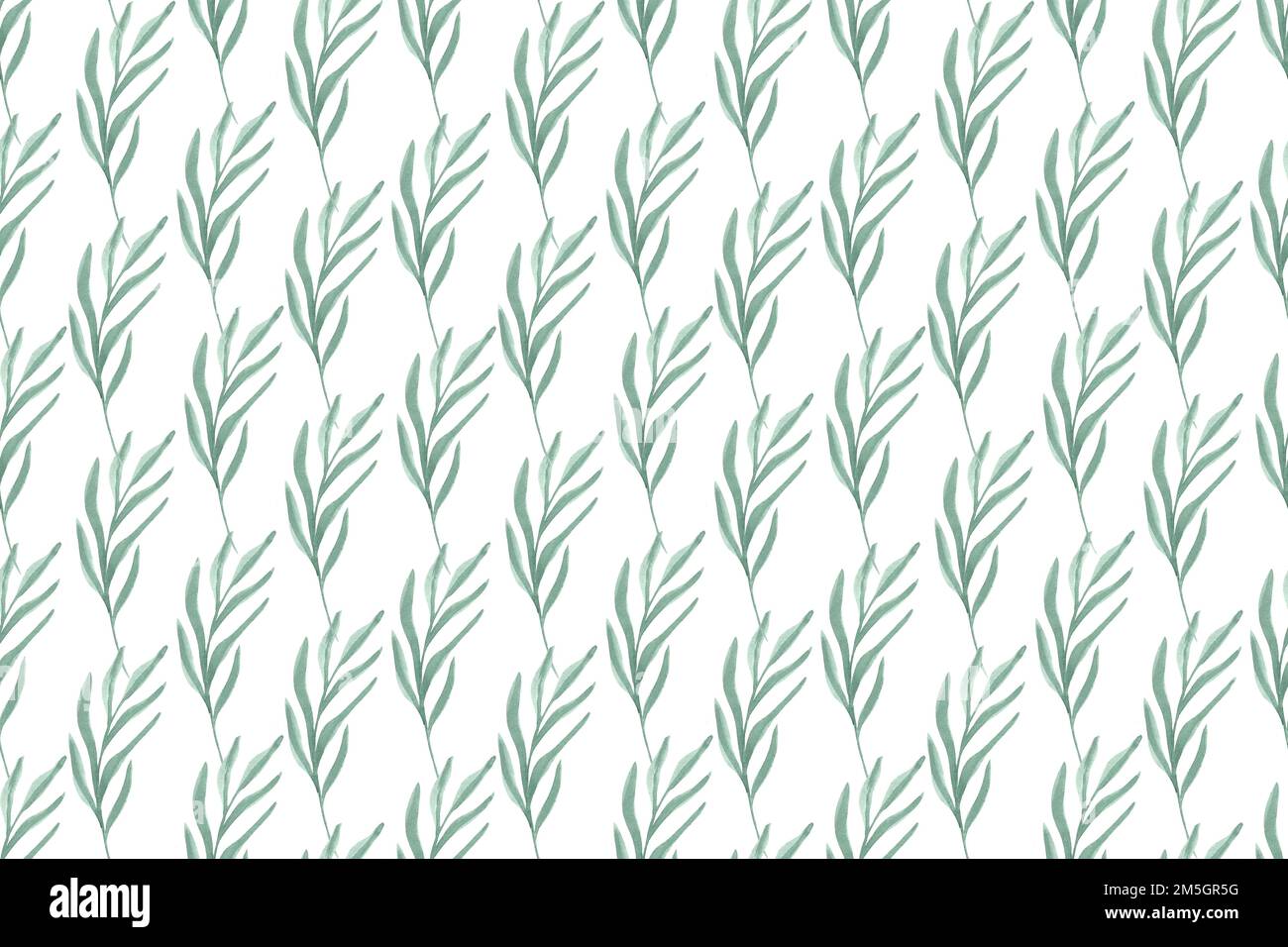 Floral seamless pattern. Greenery boho background for textile ...
