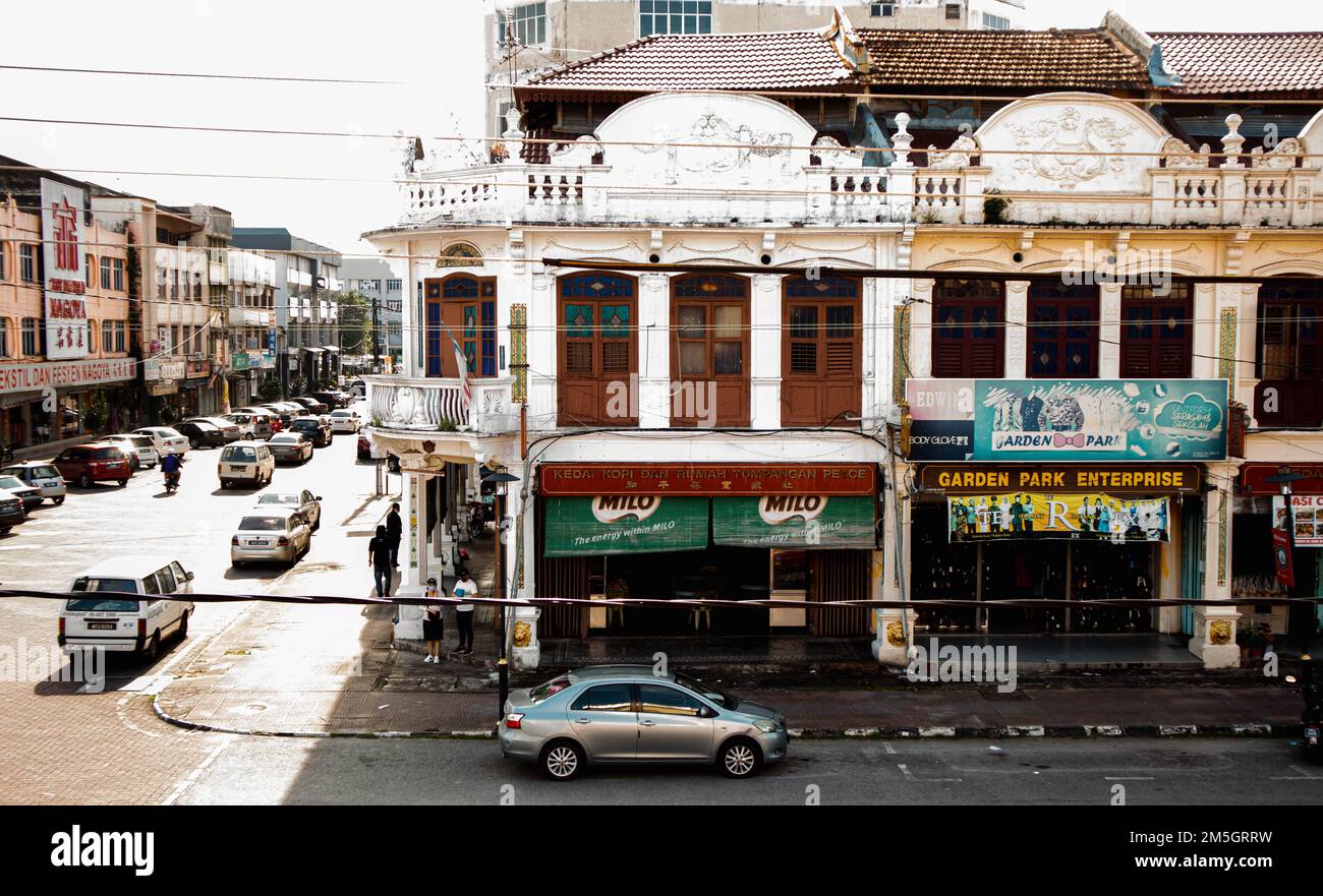 view of Taiping. A small town located in the state of Perak, Malaysia ...