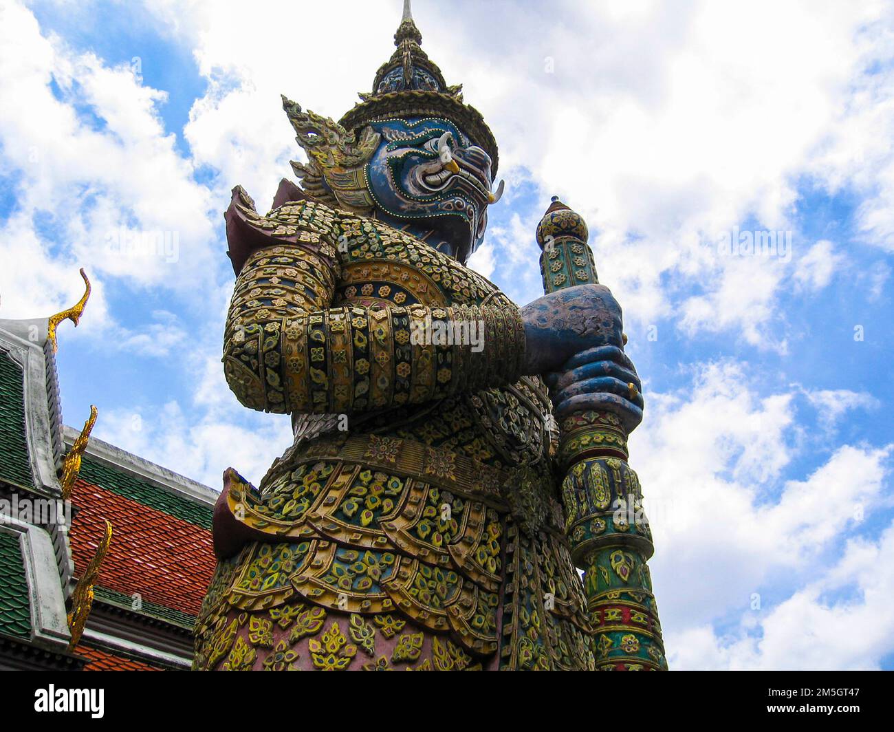 Grand palace and Wat phra keaw Stock Photo - Alamy