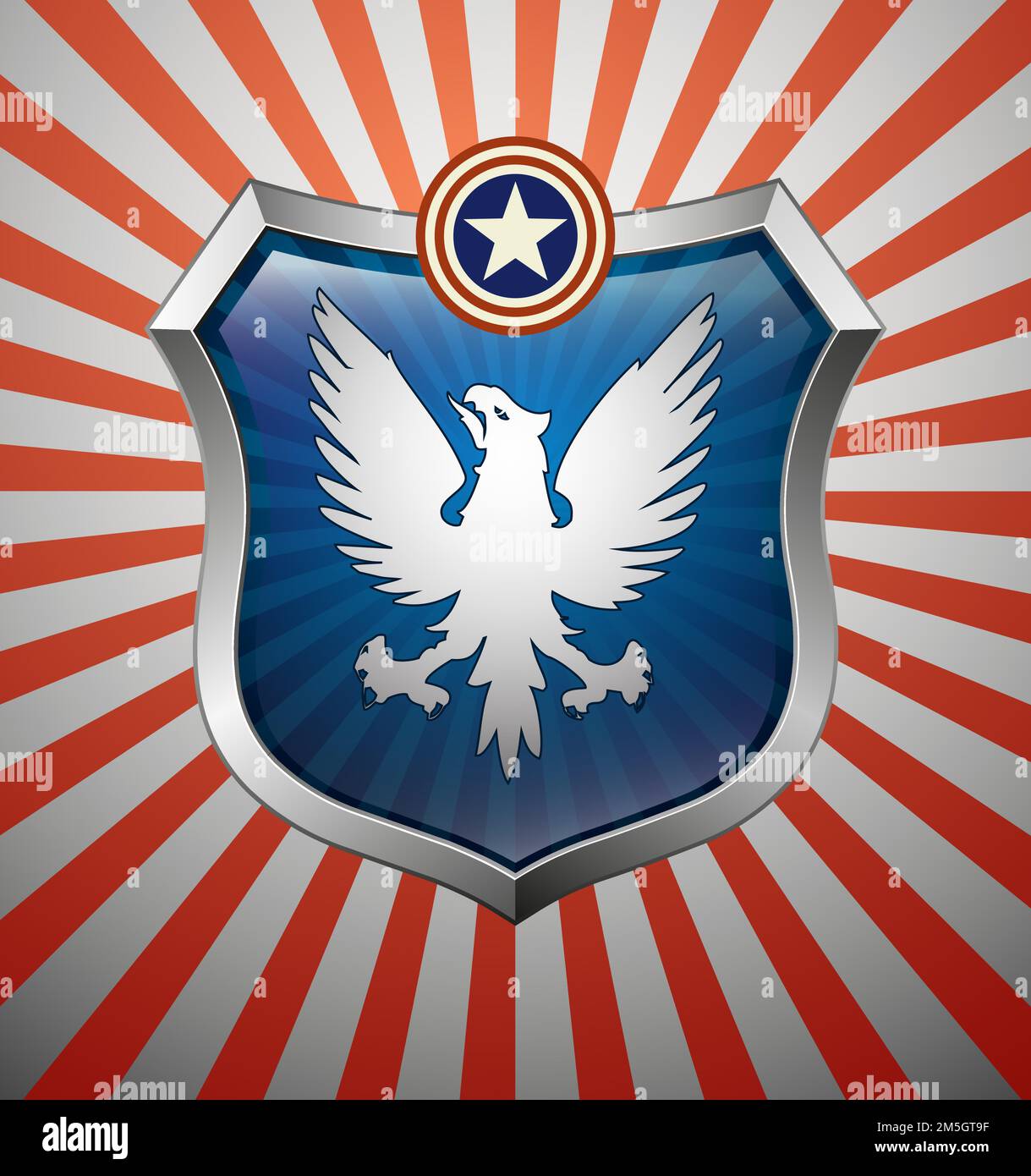 American flag on wooden Stock Vector Images - Alamy