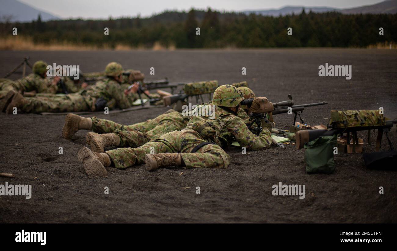 U s japanese soldiers conduct hi-res stock photography and images - Alamy
