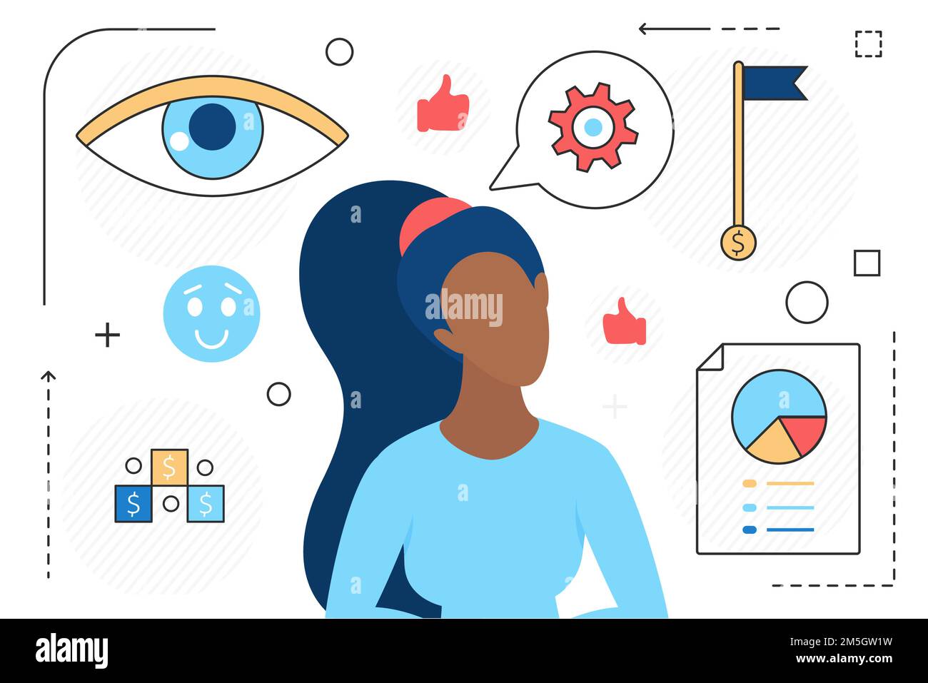 Business vision, successful leadership and workflow of entrepreneur ...