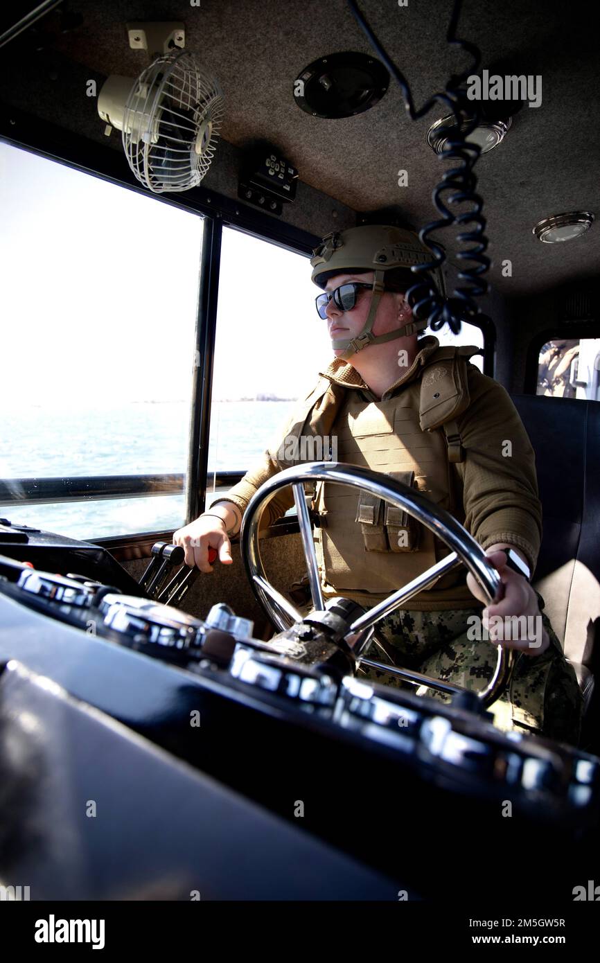 SAN DIEGO, Calif. (Mar. 17, 2022) Engineman 2nd Class Ericka Laws, from ...