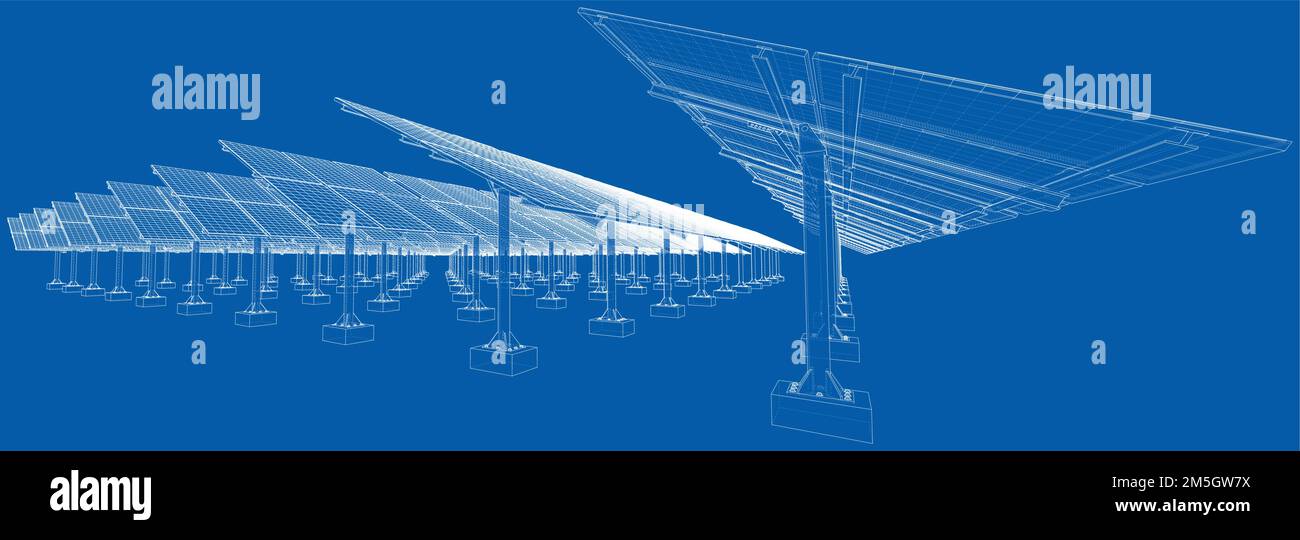 Solar Panel Concept. Vector Stock Vector Image & Art - Alamy