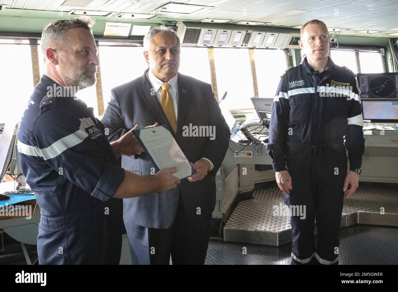 220317-N-UN585-1172 MEDITERRANEAN SEA (March 17, 2022) The Honorable ...