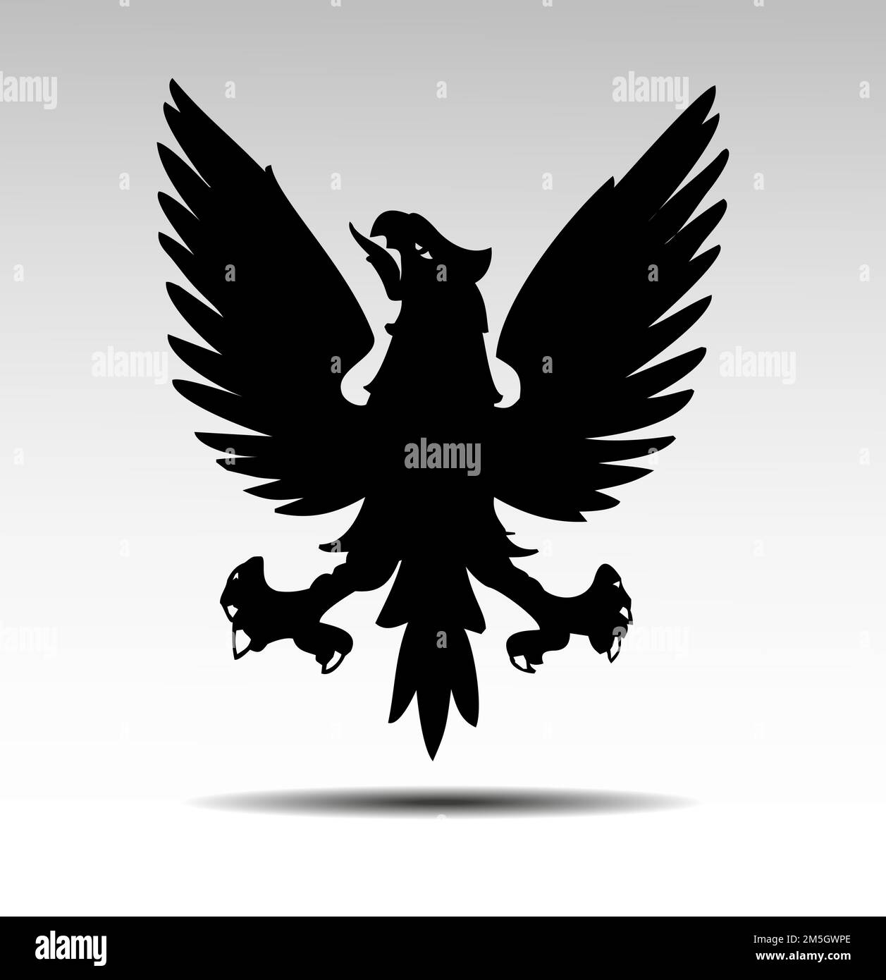 Heraldic symbols of an eagle vector Stock Vector Image & Art - Alamy