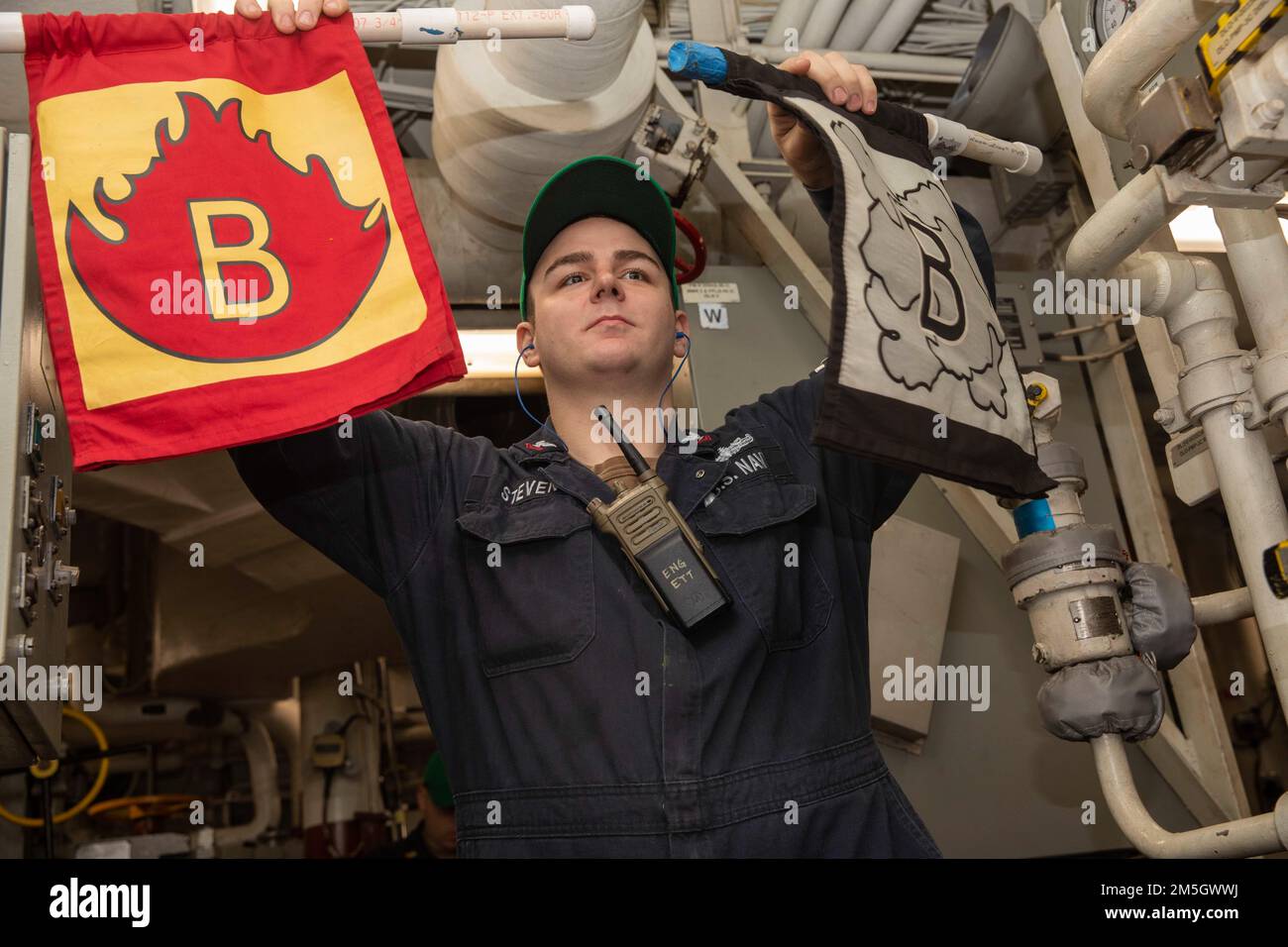 220317-N-VS068-2052 PACIFIC OCEAN (March 17, 2022) – Gas Turbine System ...