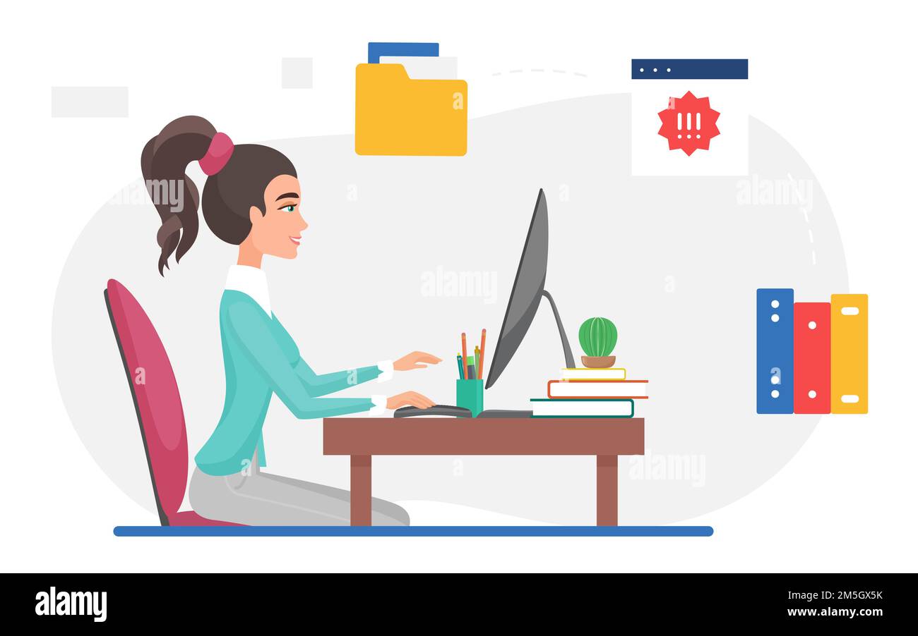 Business people organize work document, portfolio management concept ...