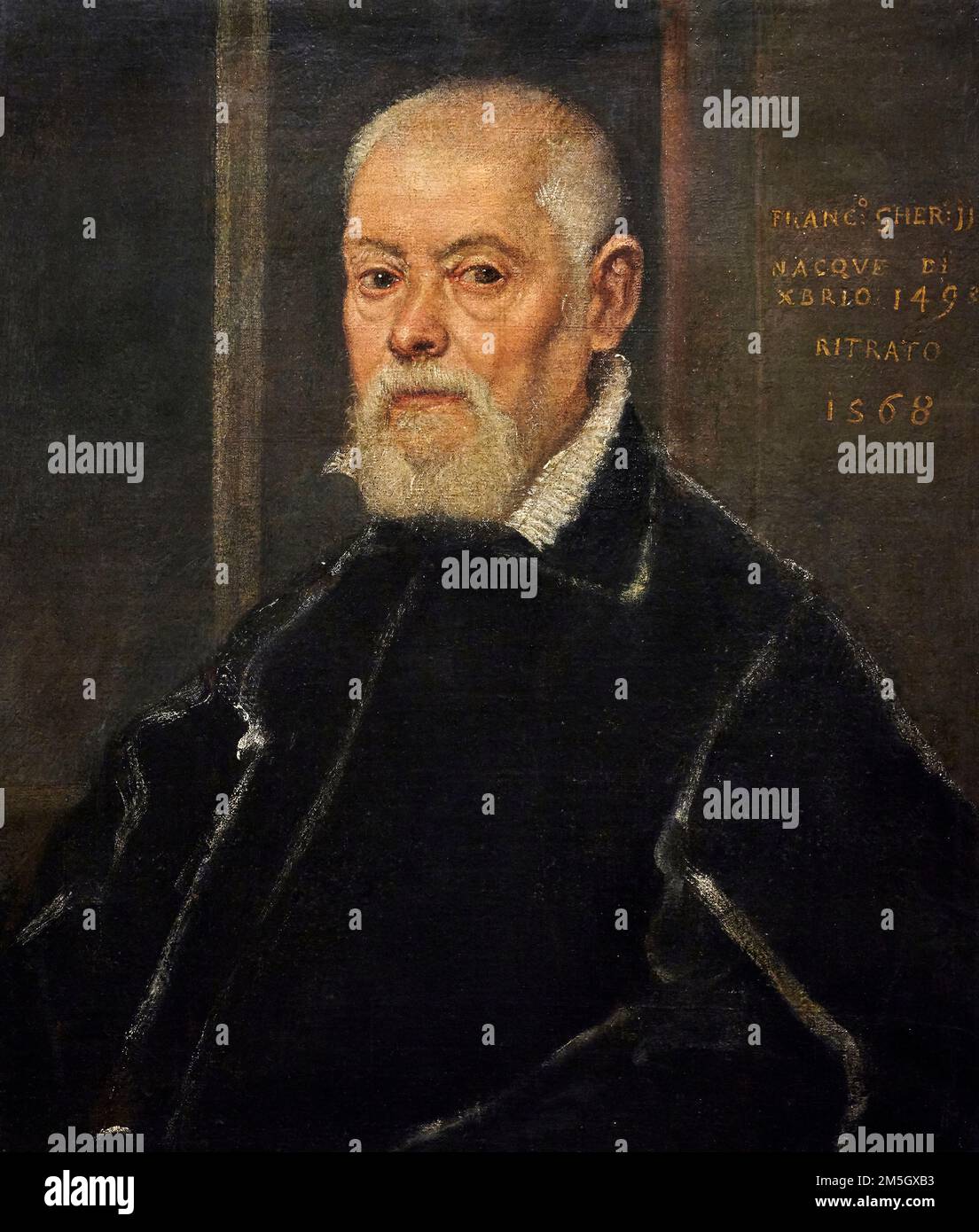 Ritratto di Francesco Gherardini - olio su tela - Jacopo Robusti detto ...