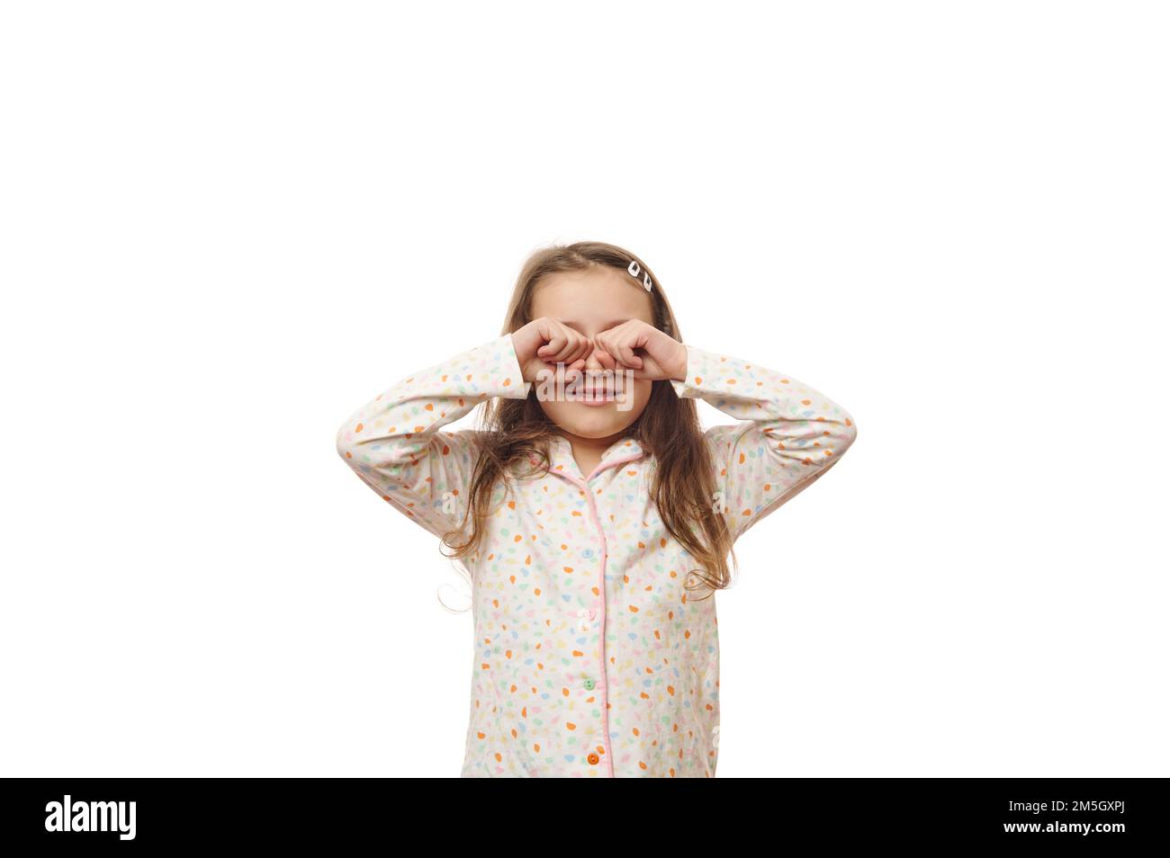 Waking Up Rubbing Eyes Chibi