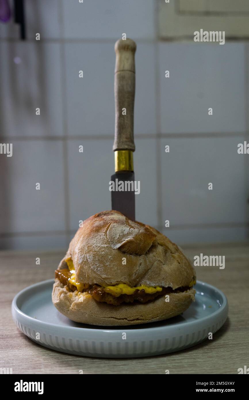 Seitanas. Portuguese recipe for the traditional Bifana but made with ...