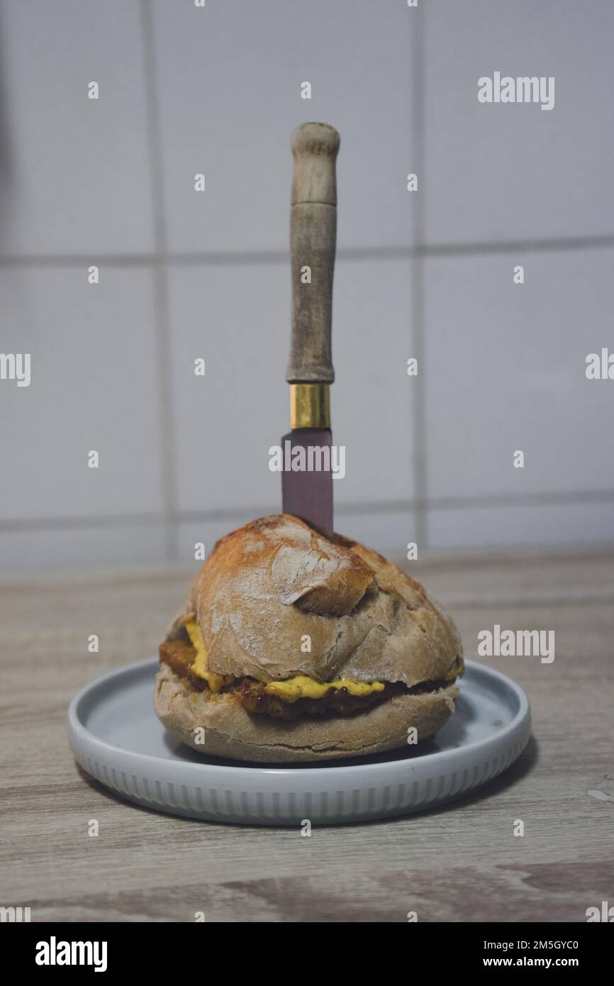 Seitanas. Portuguese recipe for the traditional Bifana but made with ...