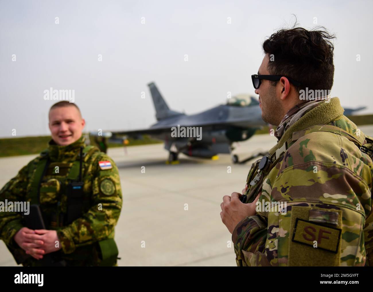 U.S Air Force Airman 1st Class Matthew Shifflet, 31st Security Forces ...