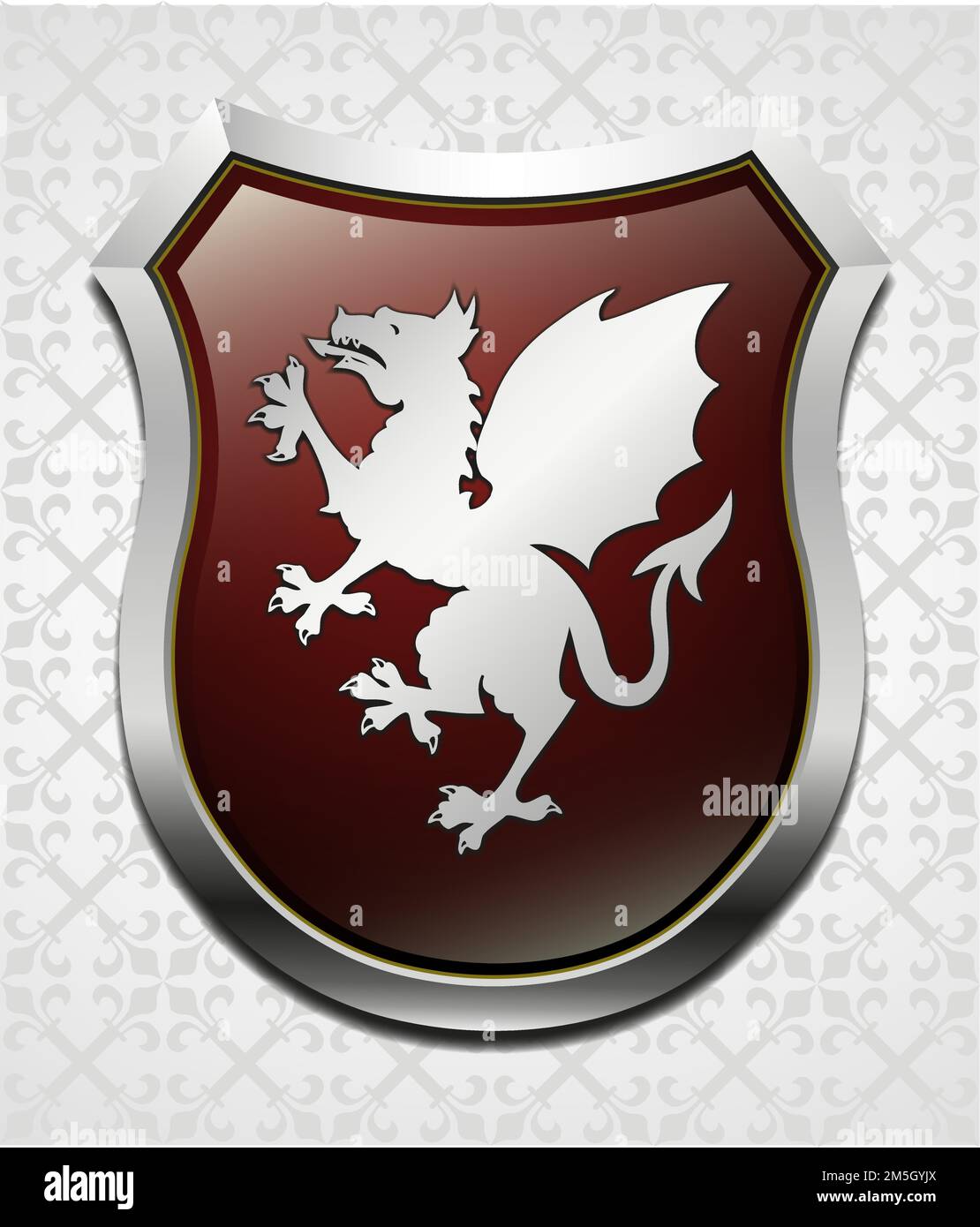 Arms with dragon vector Stock Vector Image & Art - Alamy
