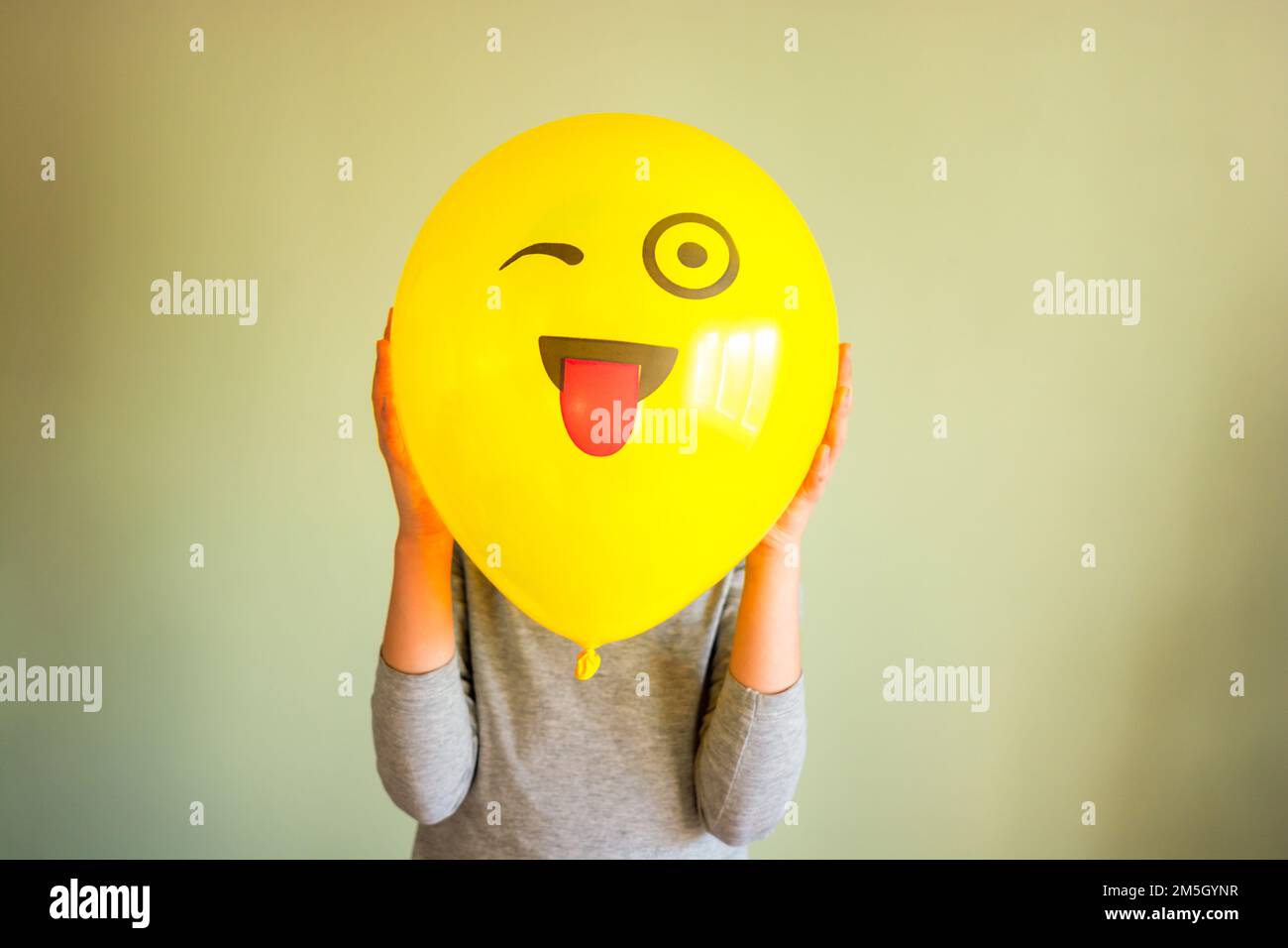 Really Happy Face Person