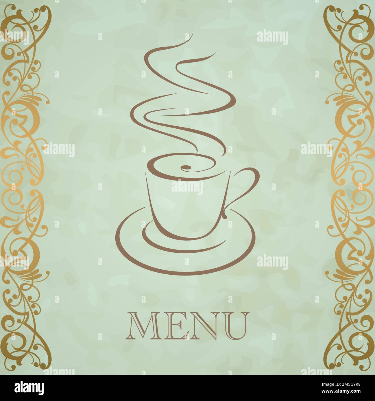 Menu cover vector design Stock Vector Image & Art - Alamy