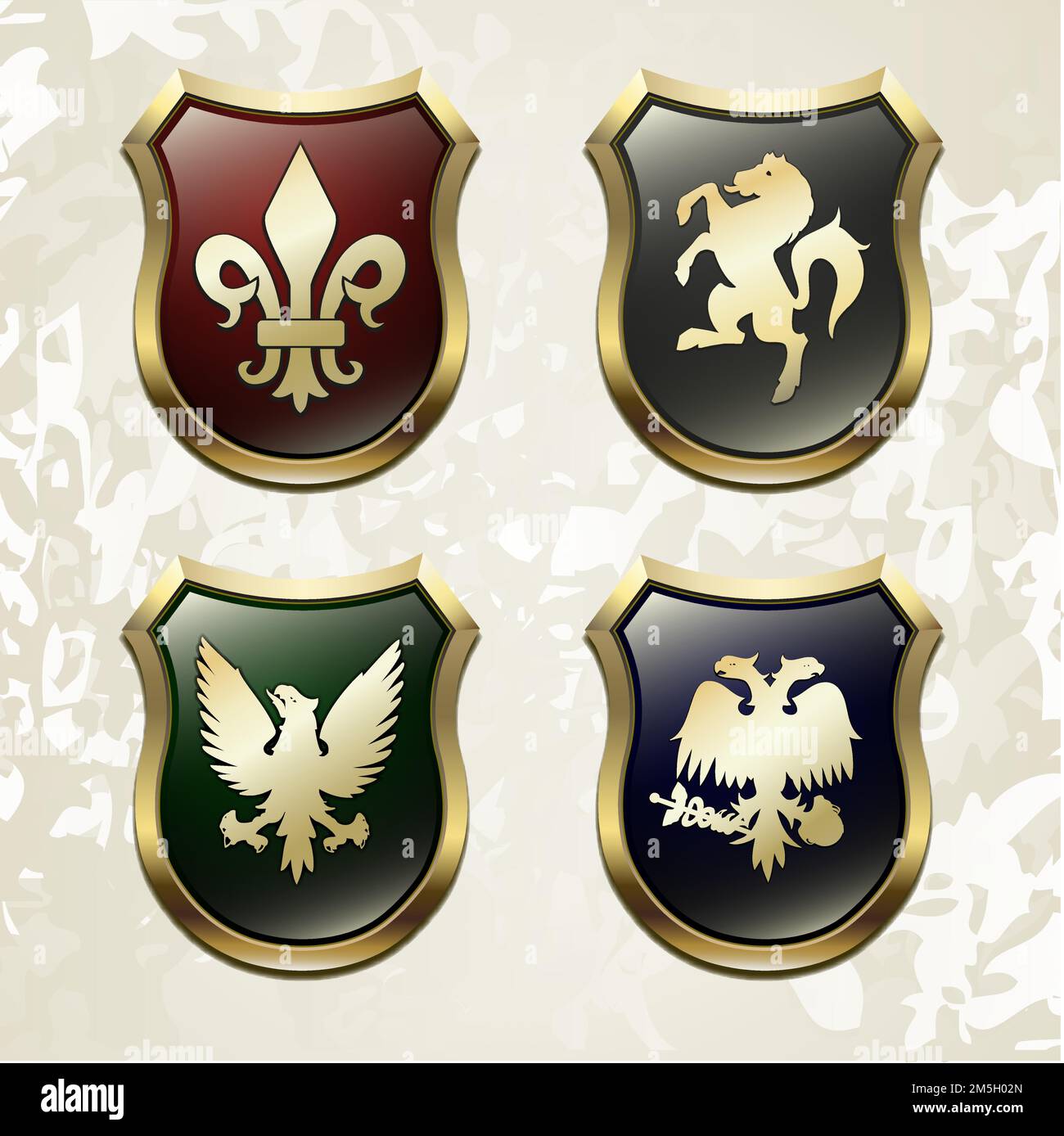 Family arms vector Stock Vector Image & Art - Alamy