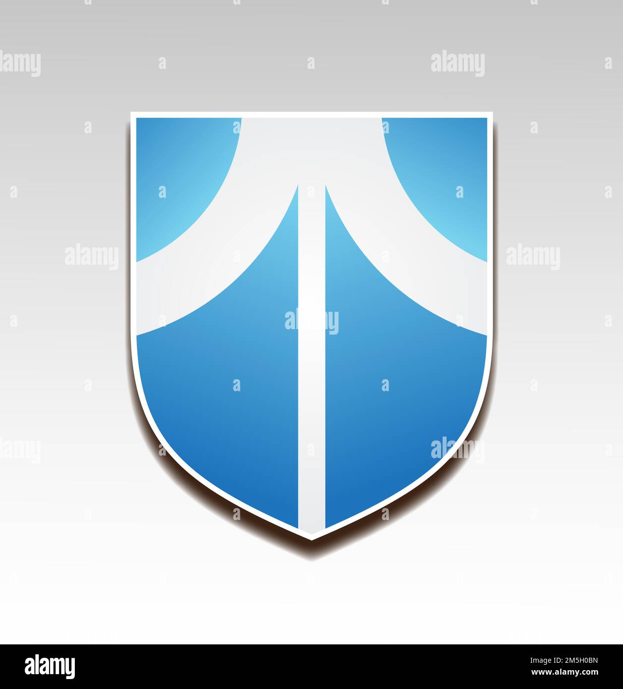 heraldic shield blue Stock Vector Image & Art - Alamy
