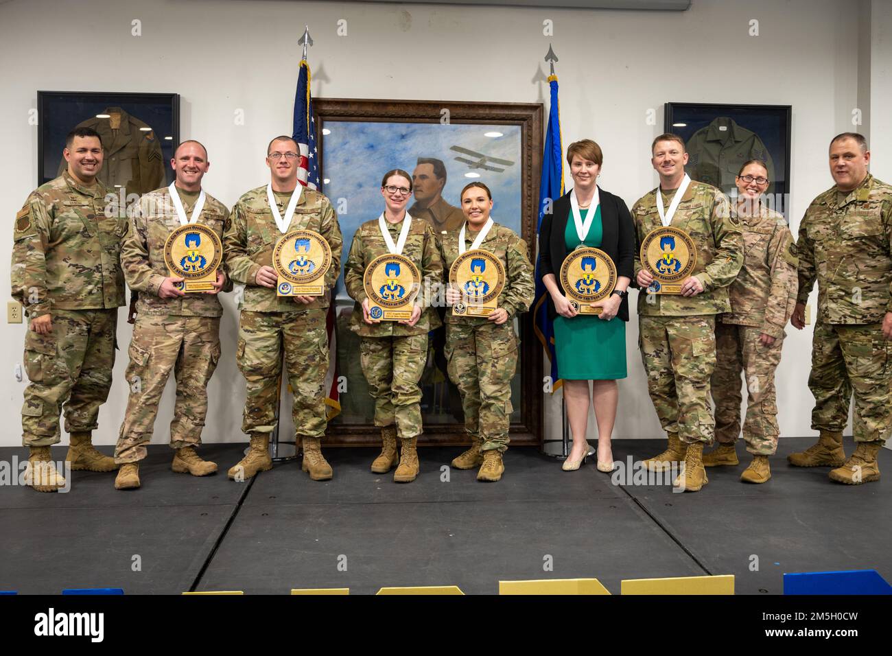 U.S. Air Force Col. Joseph Vanoni, 43rd Air Mobility Operations Group ...