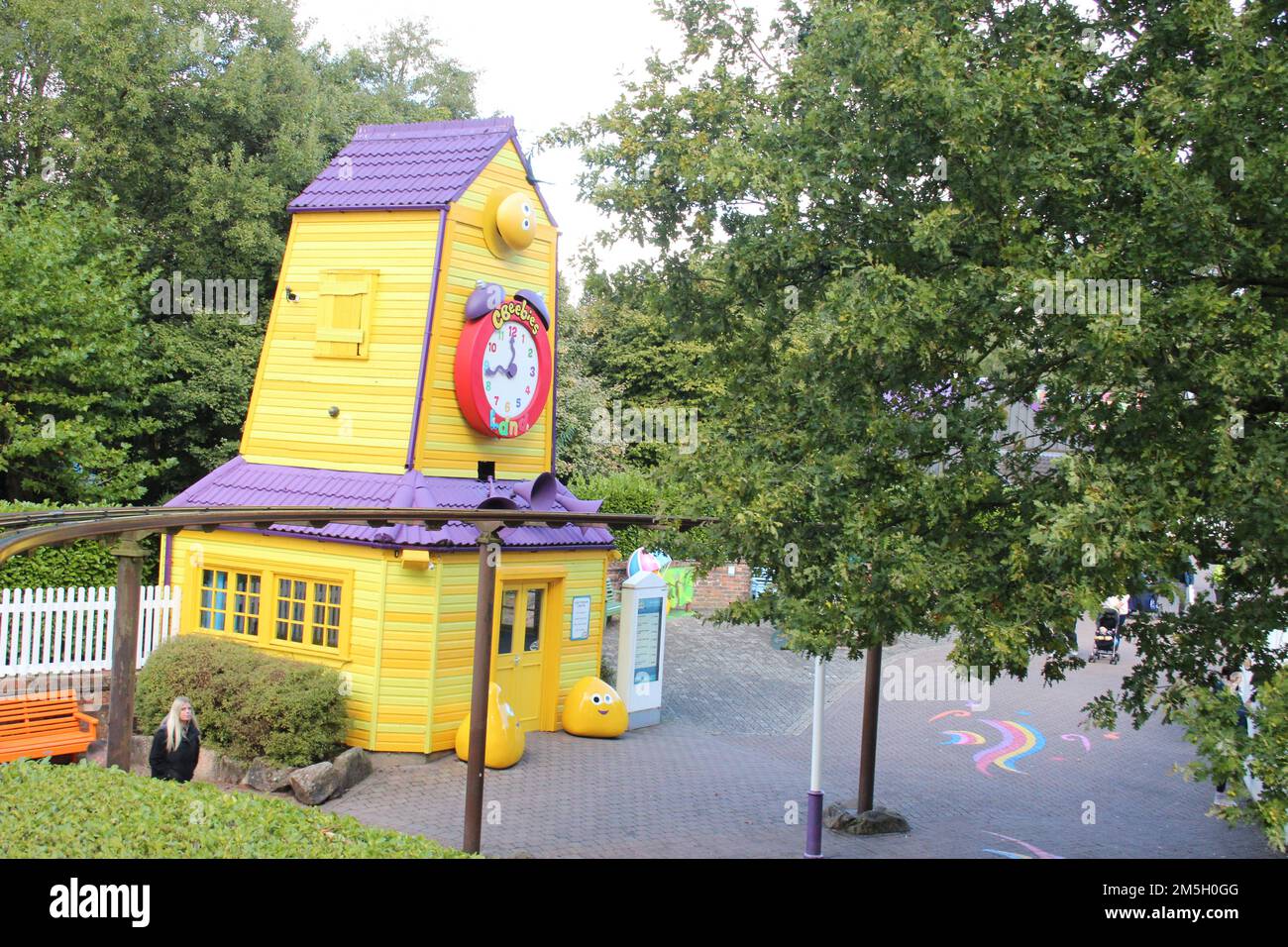Alton Towers Theme Park Stock Photo - Alamy