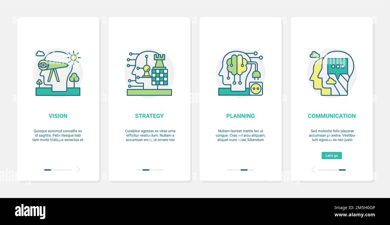 Human brain processes in vision, planning of business strategy ...