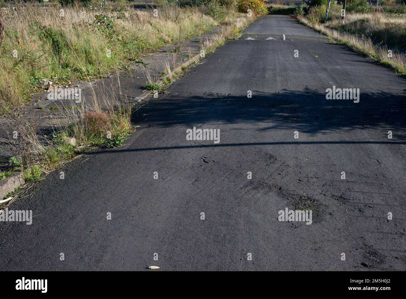 Abandoned site of former housing development Stock Photo - Alamy