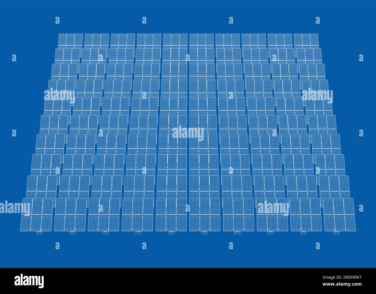 Solar Panel Concept. Vector Stock Vector Image & Art - Alamy