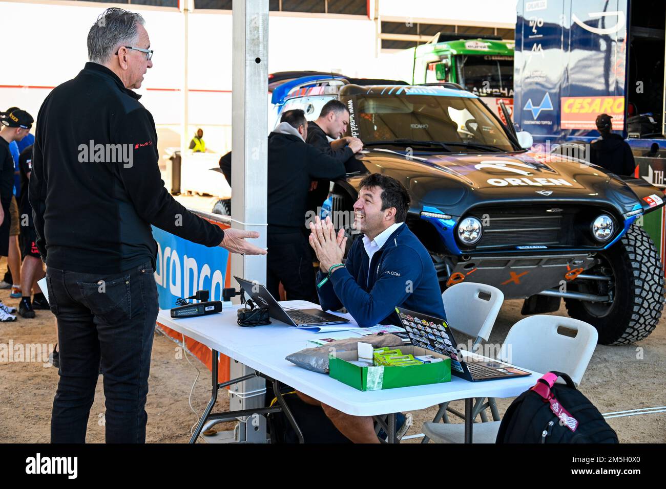 QUANDT SVEN during the Dakar 2023’s Administrative and Technical ...