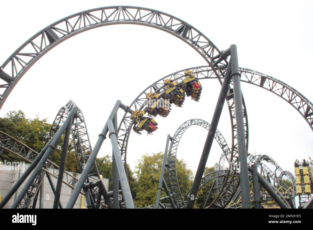 Alton Towers Theme Park Stock Photo - Alamy