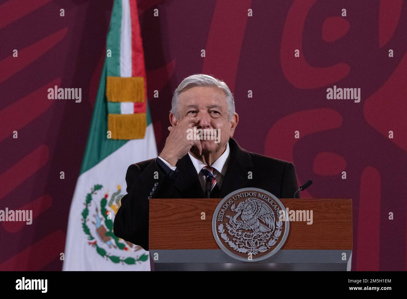 Non Exclusive: December 28, 2022. Mexico City, Mexico: This morning ...