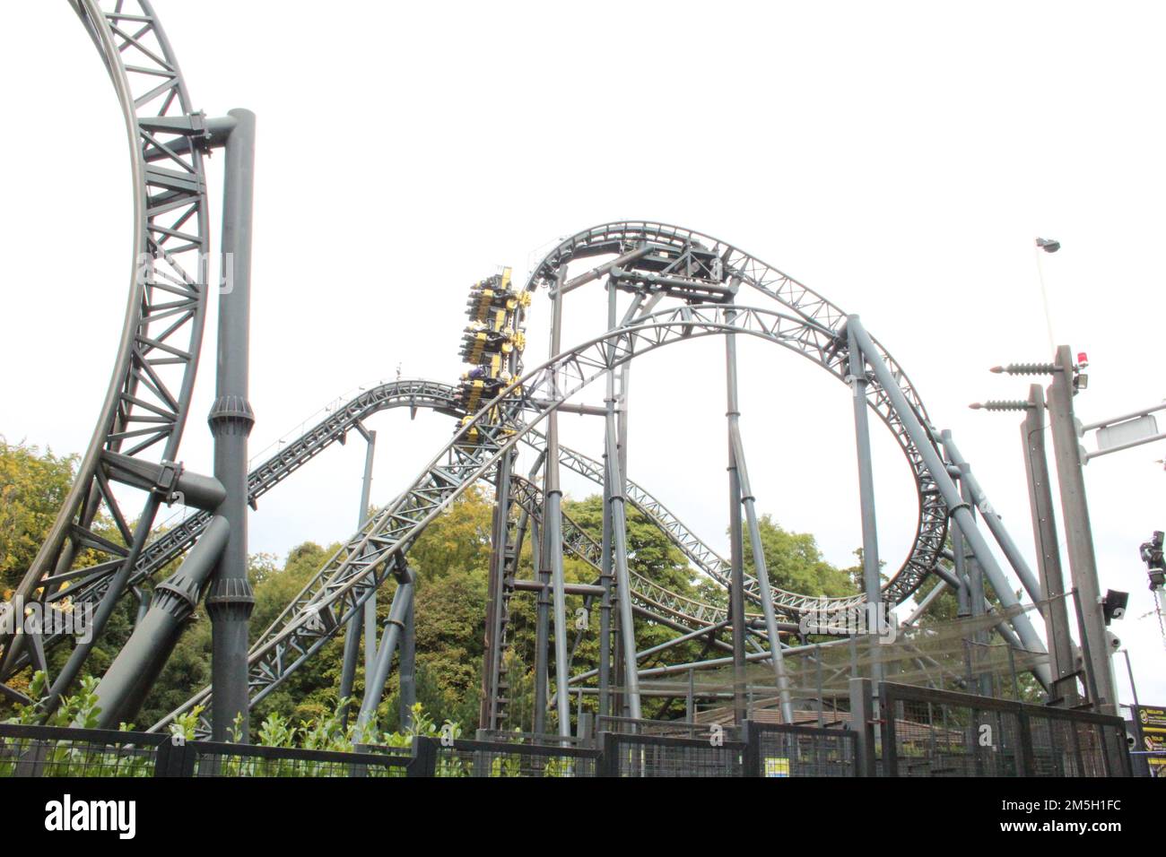 Alton Towers Theme Park Stock Photo - Alamy