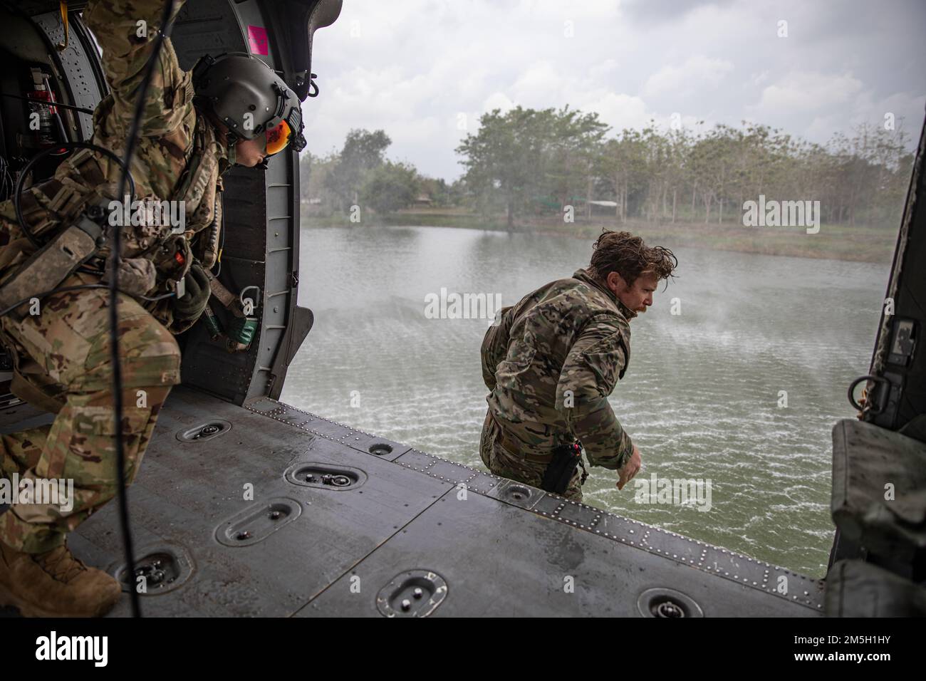 U.S. Army Soldiers and Royal Thai Army Forces participate in the ...
