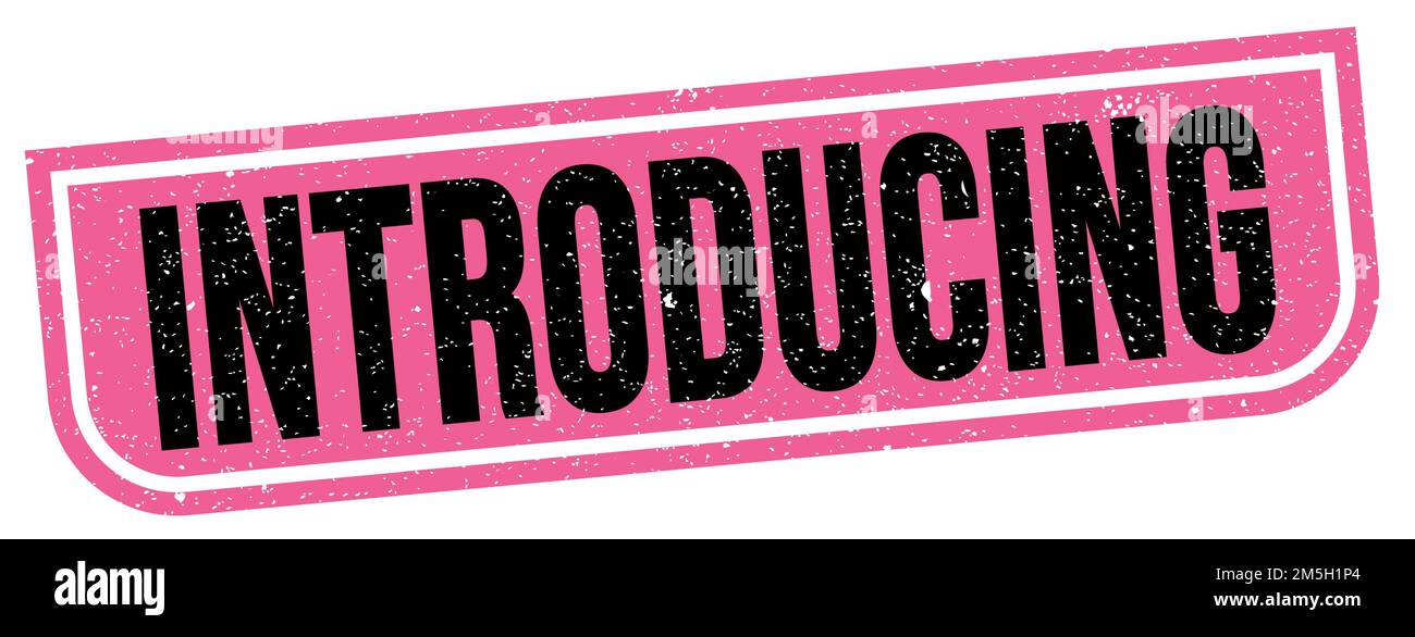 Introducing stamp hi-res stock photography and images - Alamy