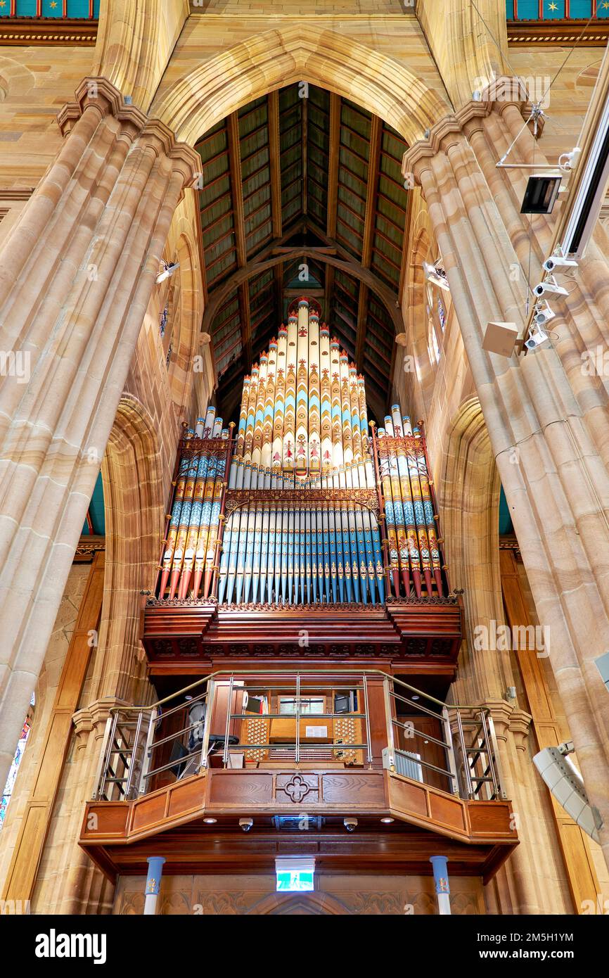Pipe organ chapel hi-res stock photography and images - Alamy