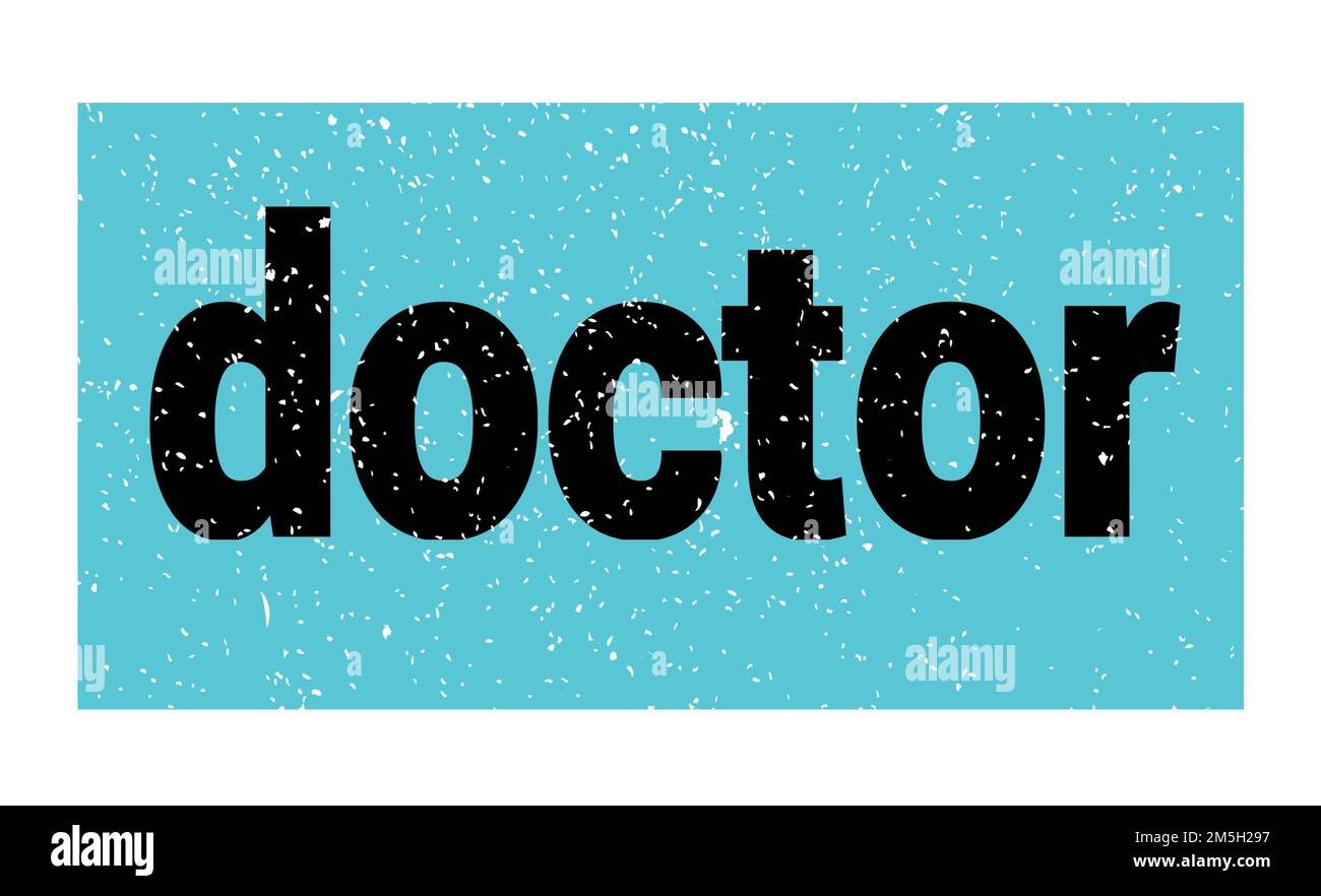 Doctor stamp sign seal hi-res stock photography and images - Alamy