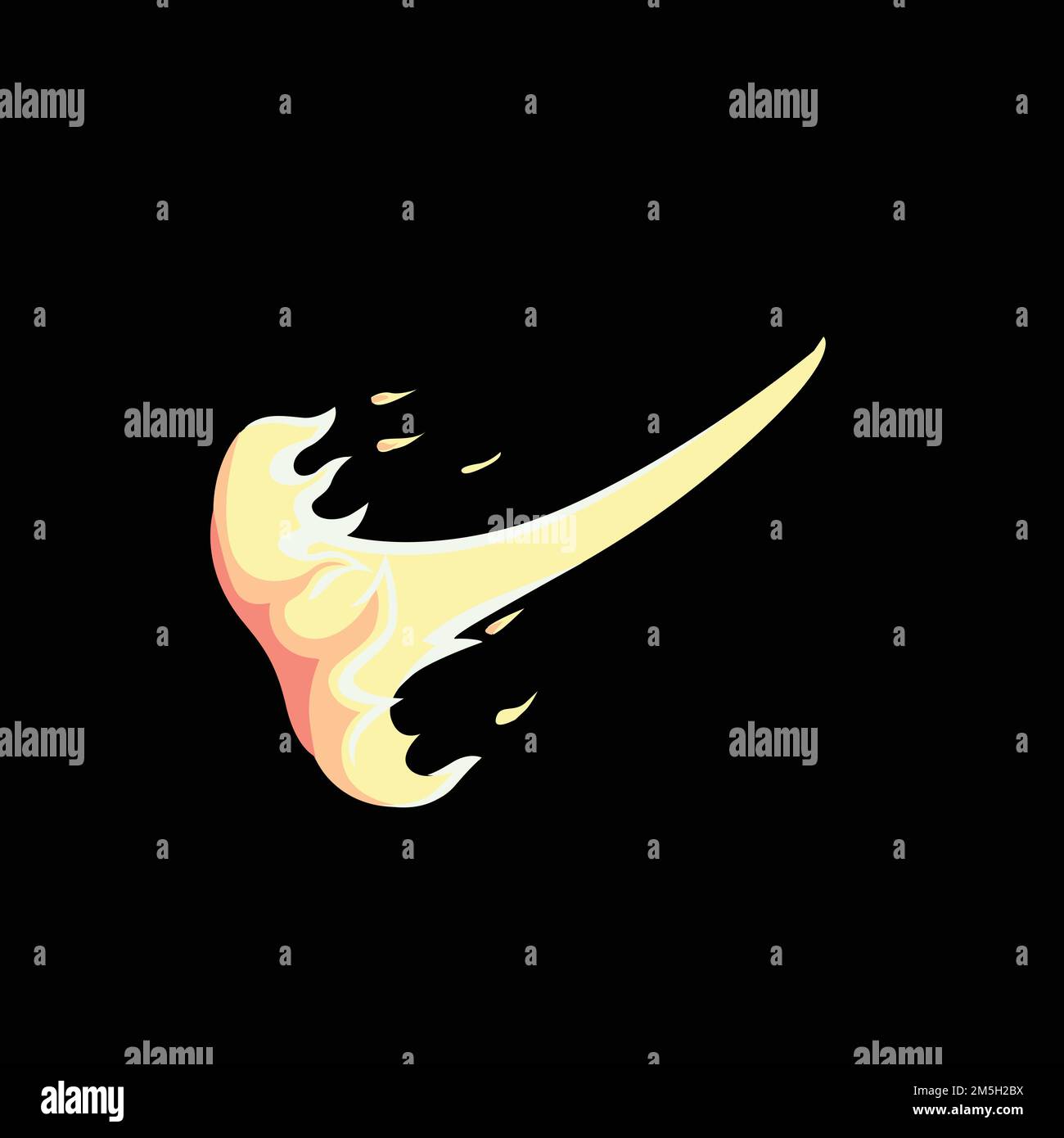 Jet of flame Stock Vector Images - Alamy