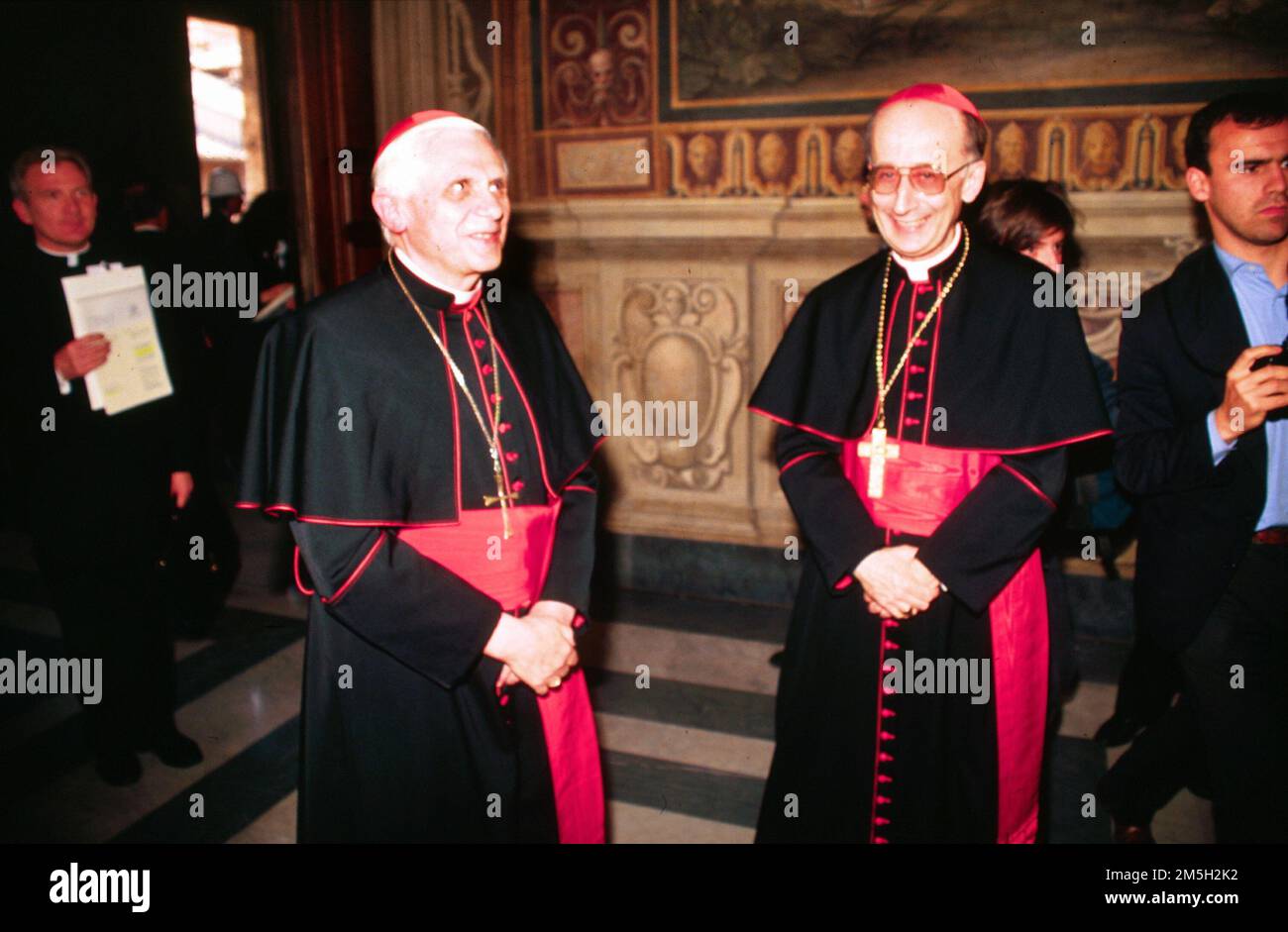Photo Repertory, Italy. 15th Jan, 2023. CARDINAL JOSEPH RATZINGER, POPE ...