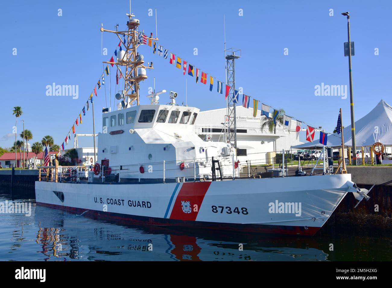 The U.S. Coast Guard Cutter Brant was decommissioned in St. Petersburg, Florida, March 17, 2022 ...
