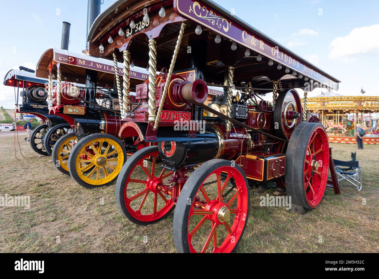 Tarrant Hinton.Dorset.United Kingdom.August 25th 2022.A Garrett ...