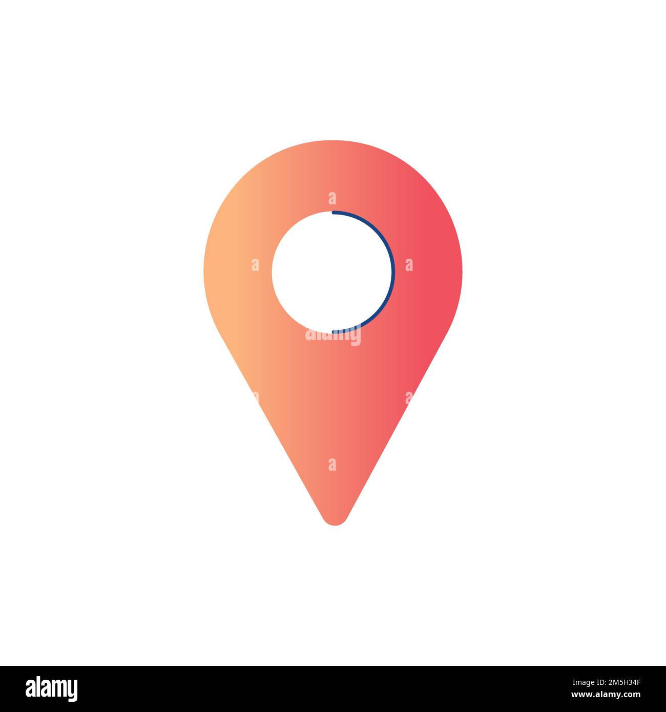 Red web pointer map icon Stock Vector Image & Art - Alamy