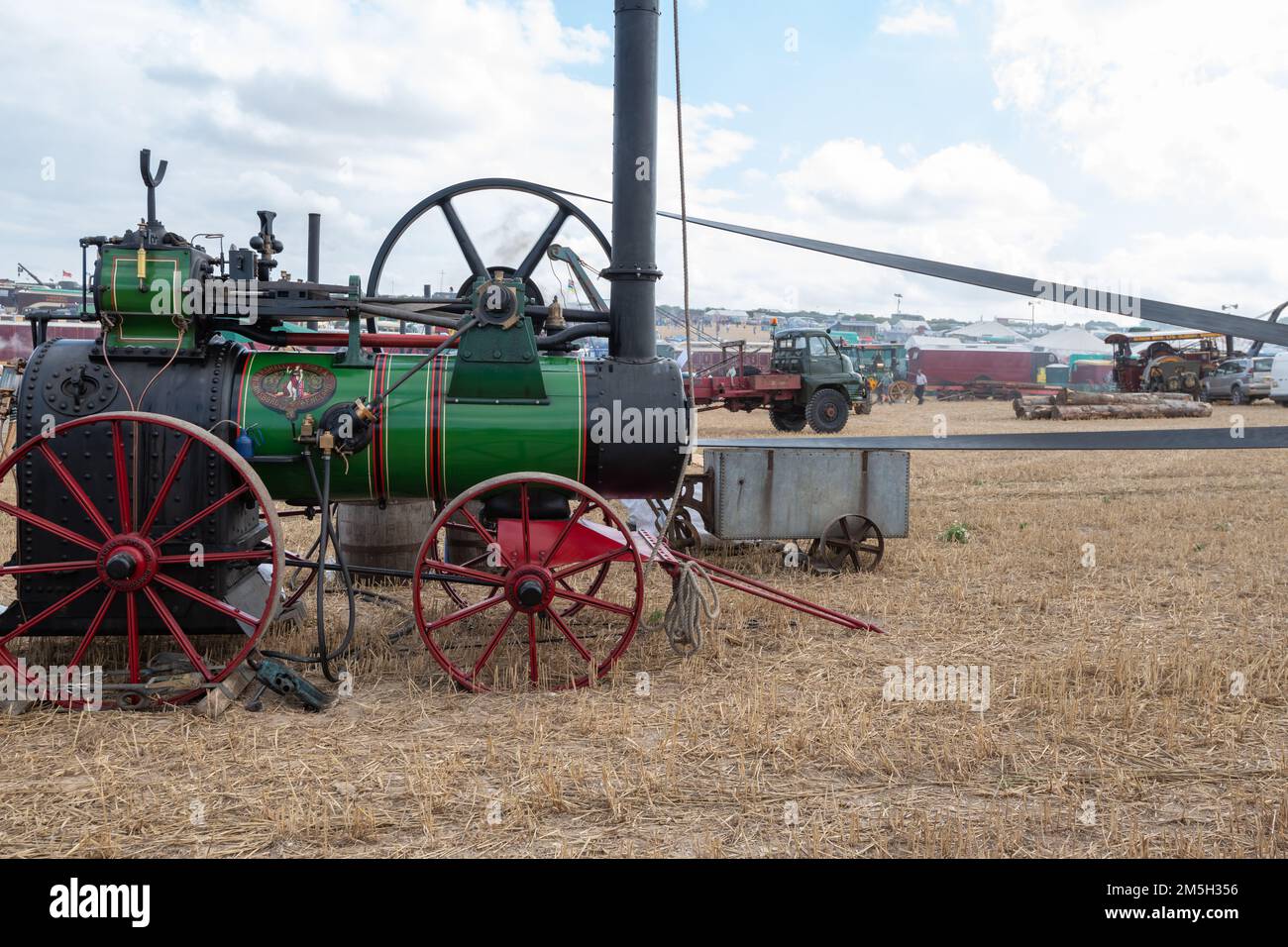 Tarrant Hinton.Dorset.United Kingdom.August 25th 2022.A restored ...