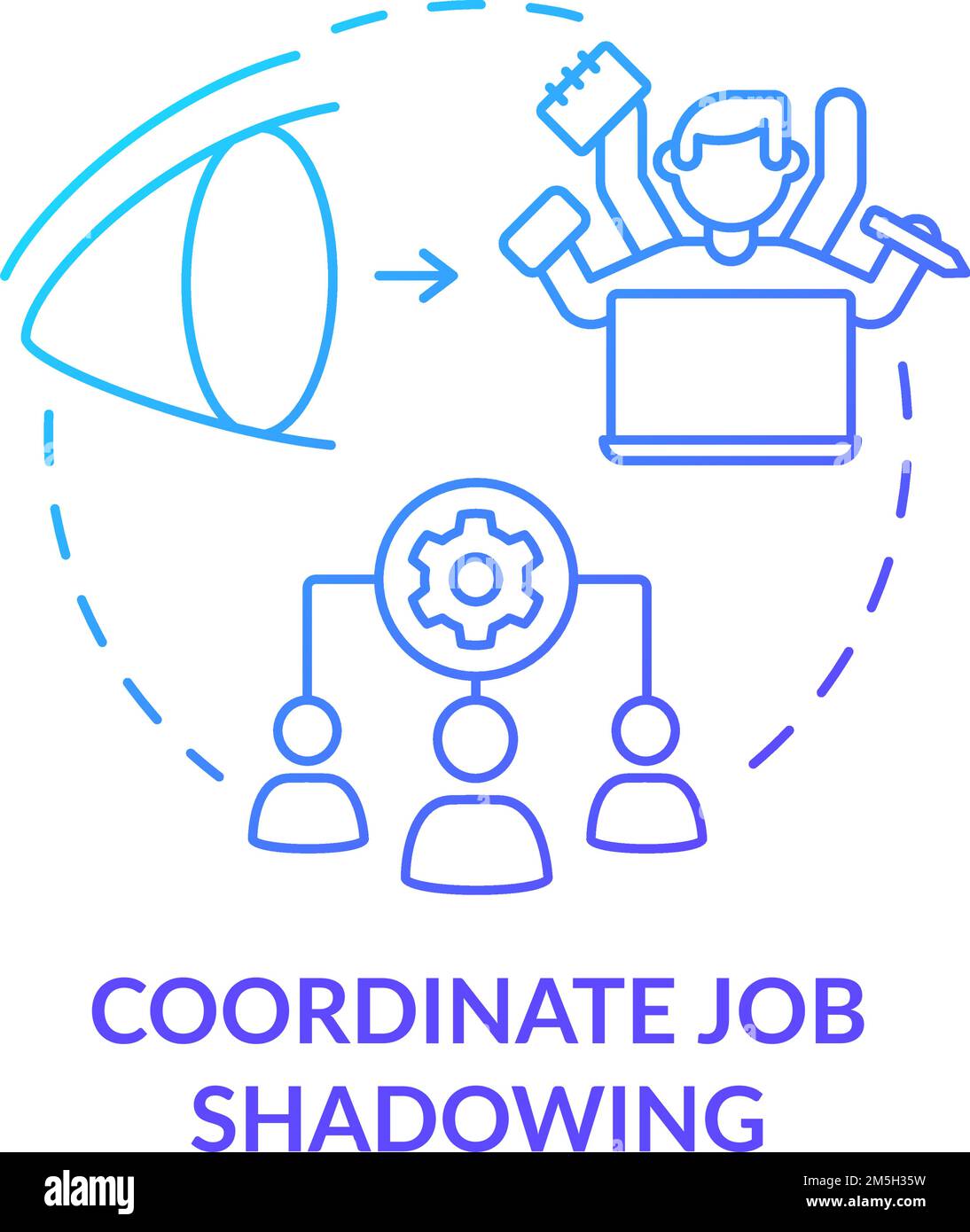 Job shadowing hi-res stock photography and images - Alamy