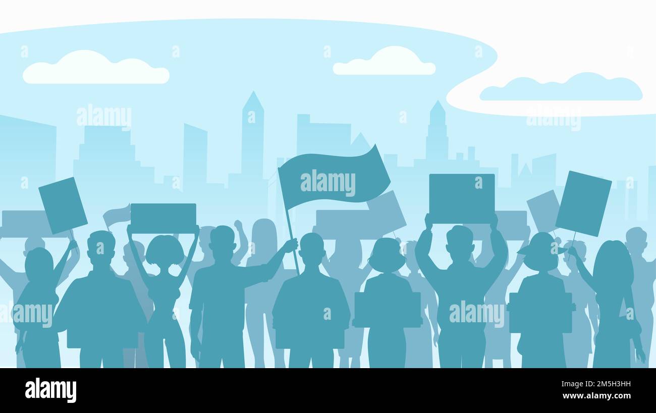 Solidarity rally march Stock Vector Images - Alamy