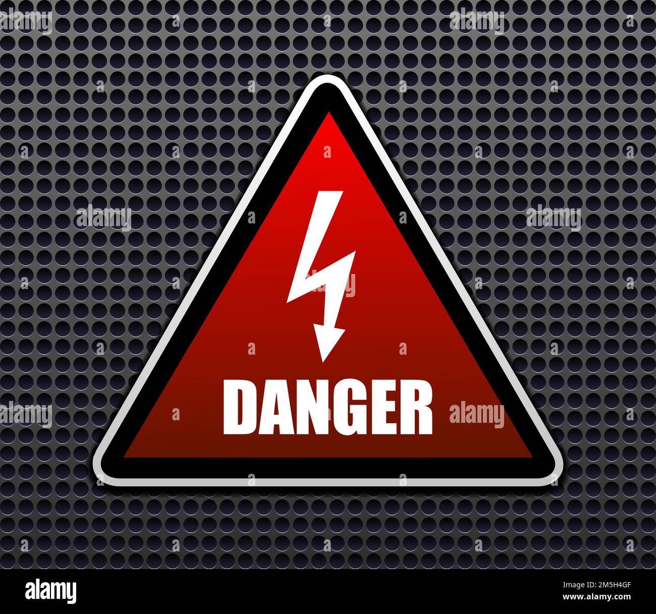 Danger sign vector Stock Vector Image & Art - Alamy