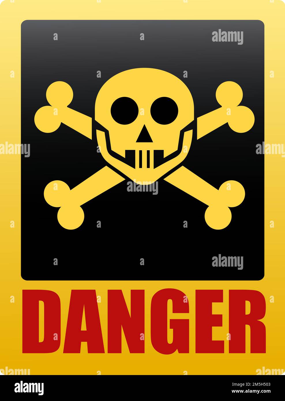 Danger sign vector Stock Vector Image & Art - Alamy