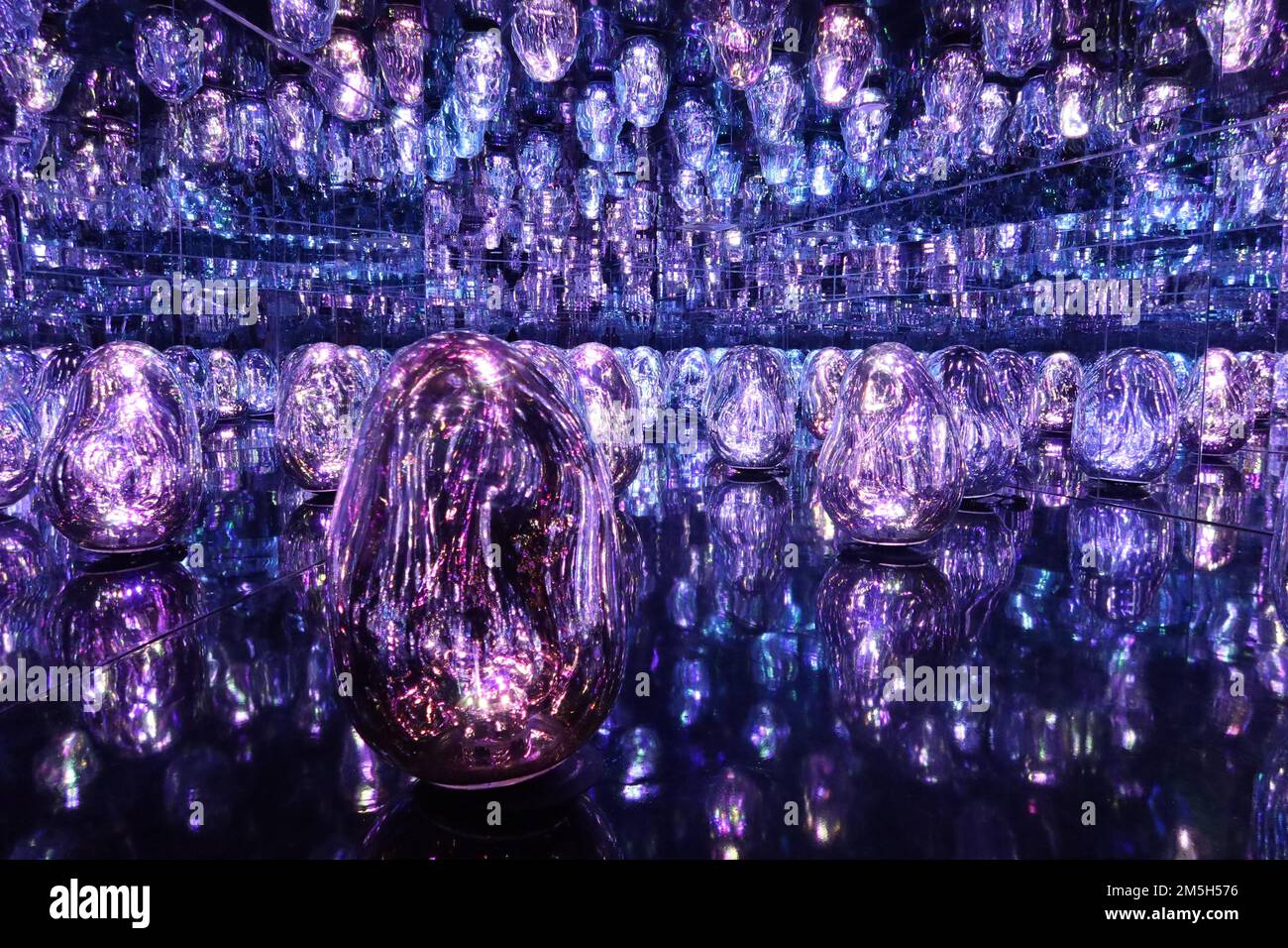 The teamLab Massless Beijing opened its doors for visitors at Chaoyang ...