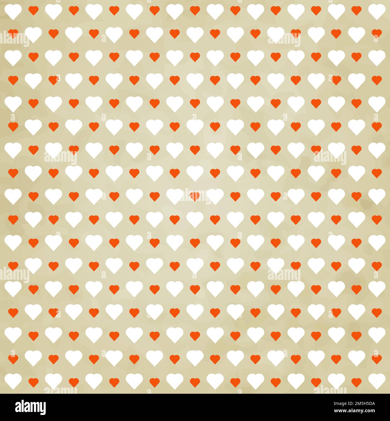 heart pattern retro background Stock Vector Image & Art - Alamy